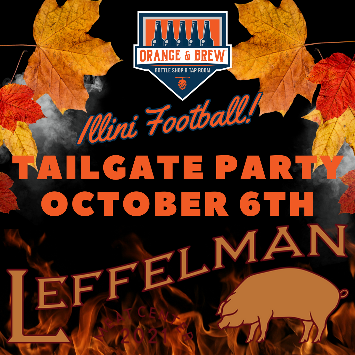 Tailgate BBQ with Leffelman Meat Center!